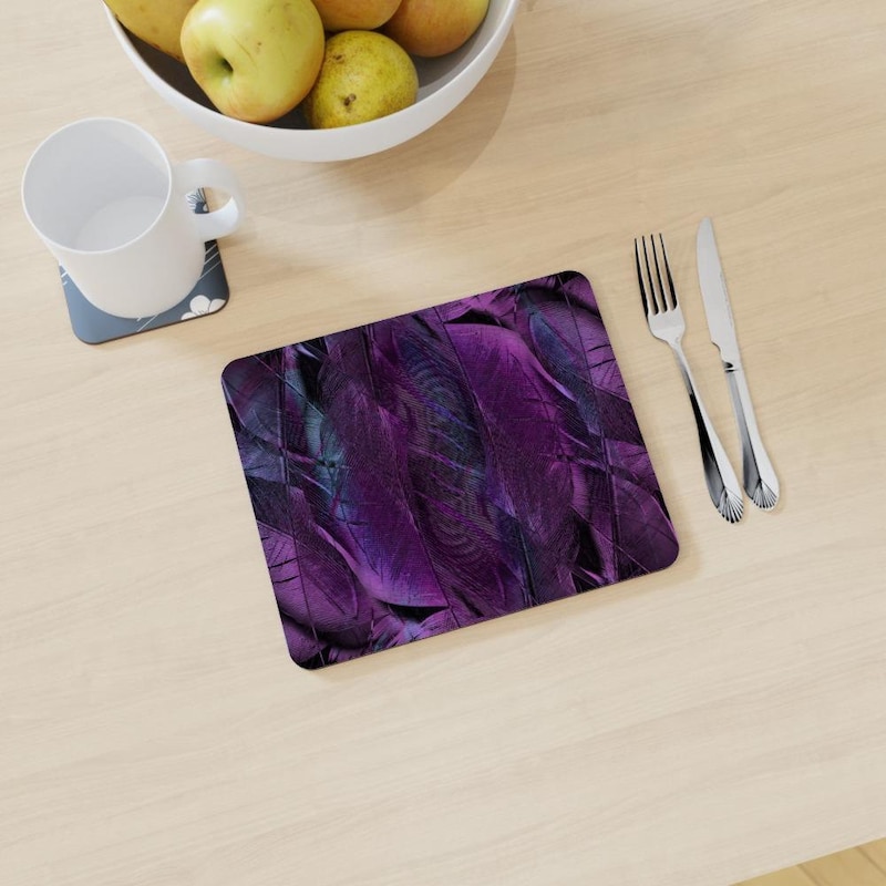 Purple Placemats - Etsy UK