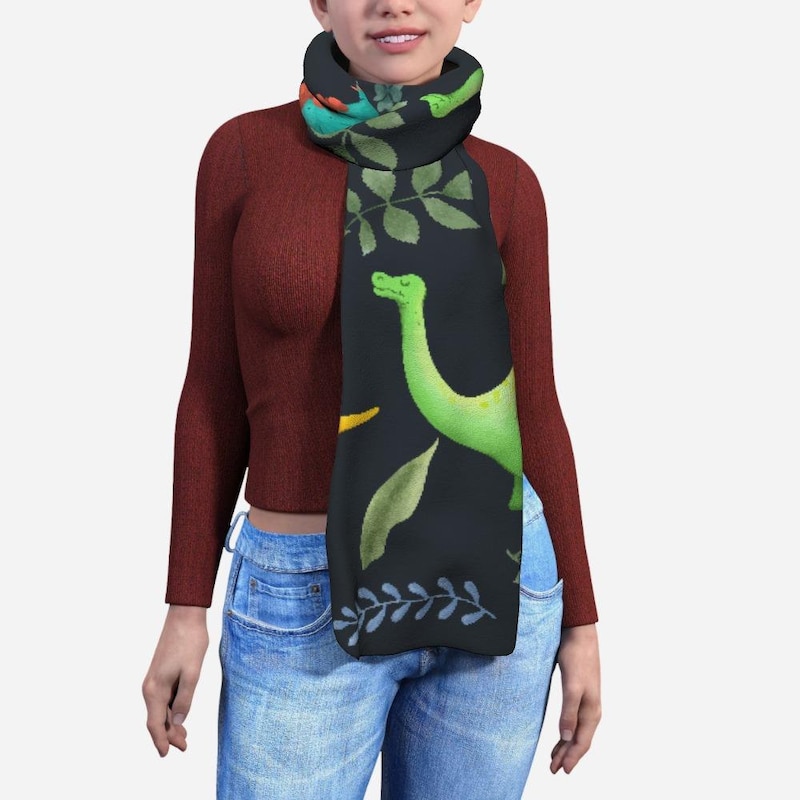 Dinosaur Scarf - Etsy UK