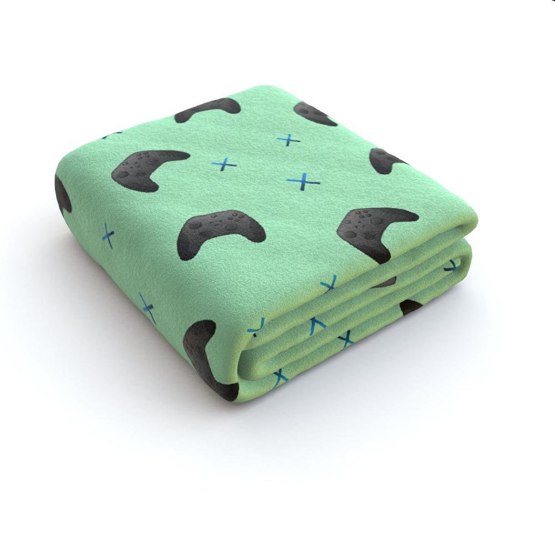 Blanket Throws - X Boxing 2 Light Green - Etsy