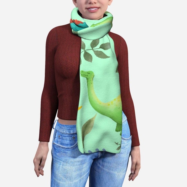 Dinosaur Scarf - Etsy UK