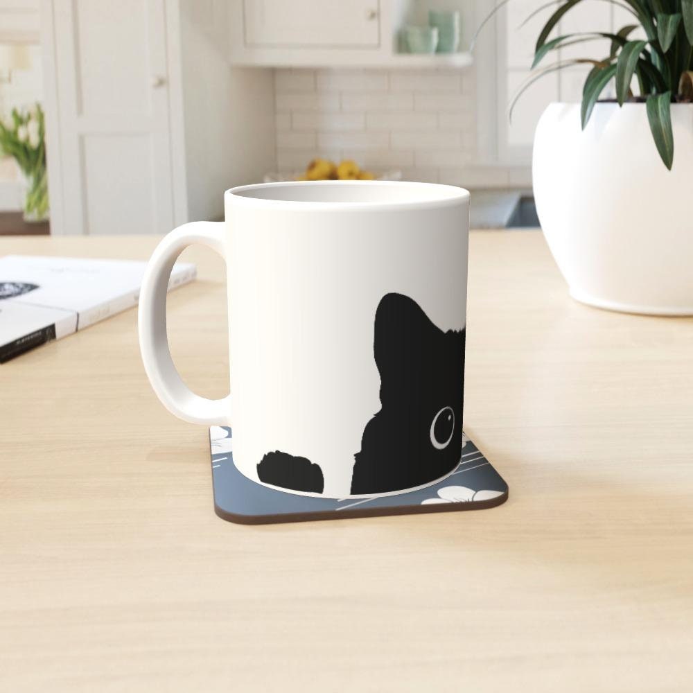 11oz Ceramic Mug - Kitty - Etsy UK