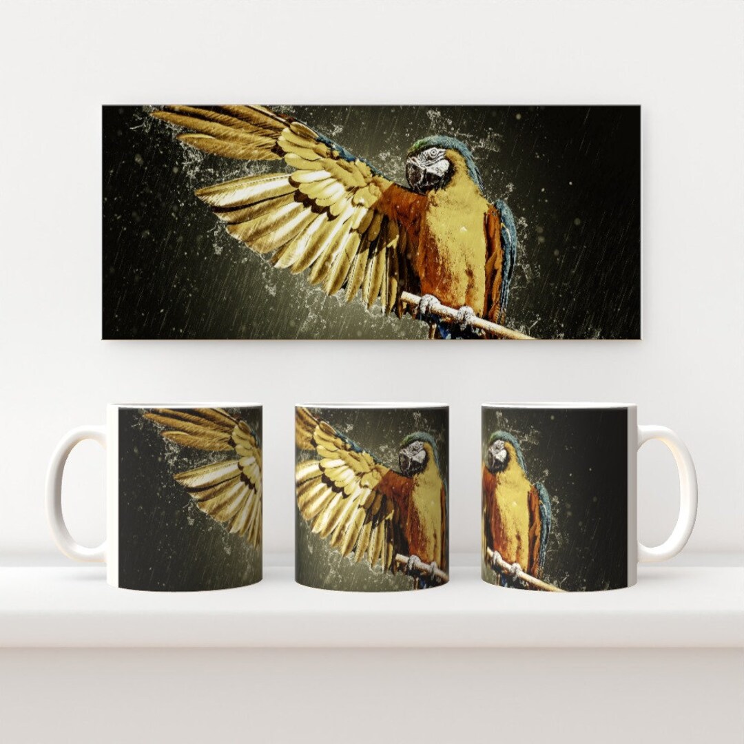 11oz Ceramic Mug - Distorted Polly - Etsy Italia