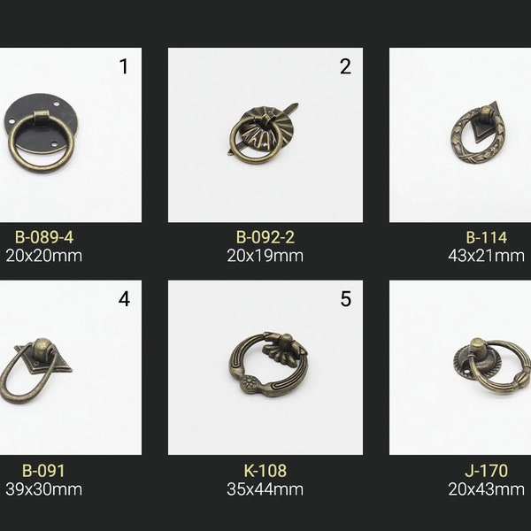 Round Drawer Pulls - Etsy