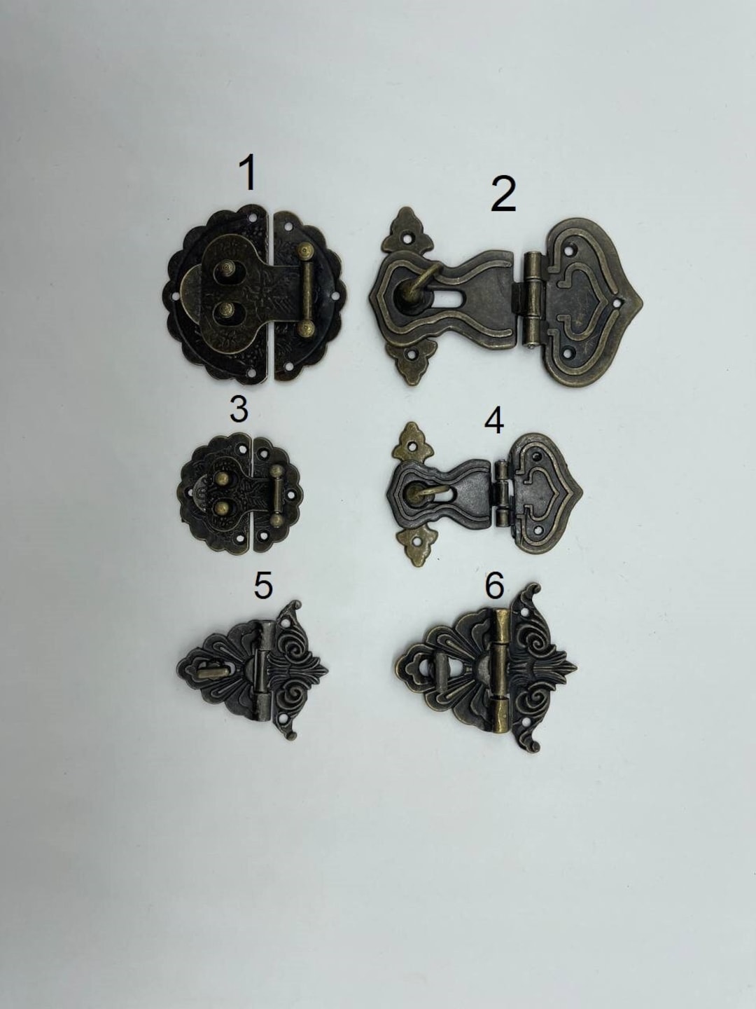 Gift Box Latches, Decoupage Locks, Decorative Latch for Box, Box ...