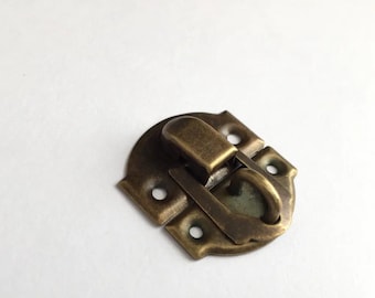 Bronze Lock Decorative Latch for Box Box Fastener Furniture | Etsy