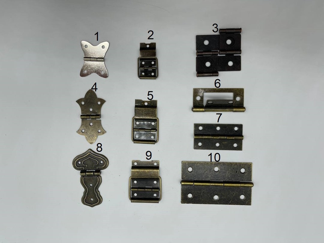 Butterfly Hinge, Craft Hinges, Jewelry Box Hinge, Mini Metal Hinge, Antique Hinge, Jewelry Box ...