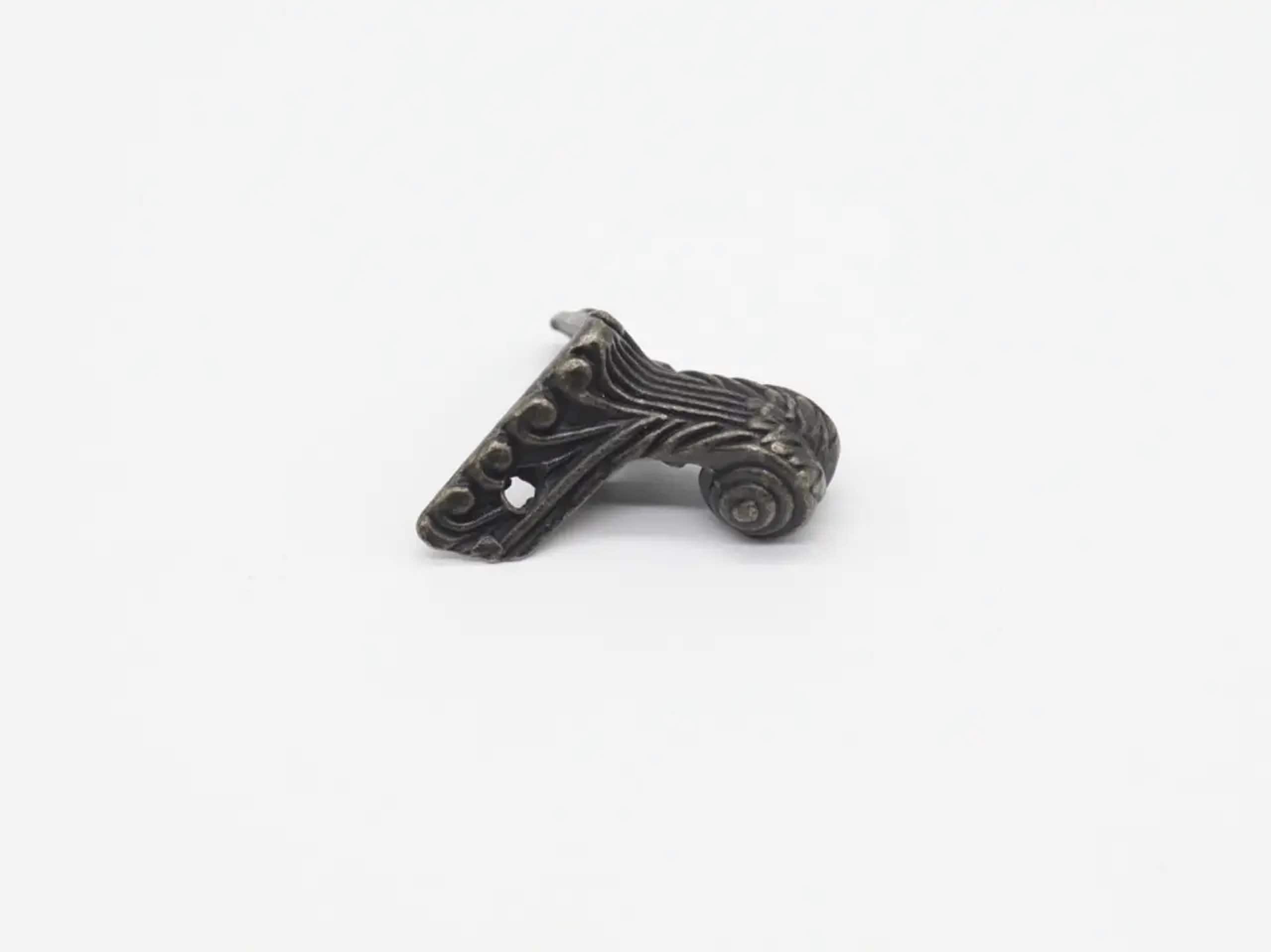 Set of 4 Miniature Metal Legs for Boxes, Brass Feet for Jewerly Boxes ...