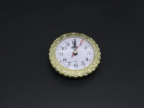 Clock Mechanisms Round Clock Mechanisms Vintage Clock - Etsy