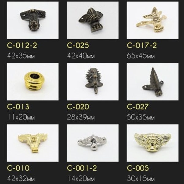 Box Feet Corners - Etsy