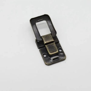 Gold Brass Suitcase Box Hinge for Wooden Boxes, Miniature Furniture ...