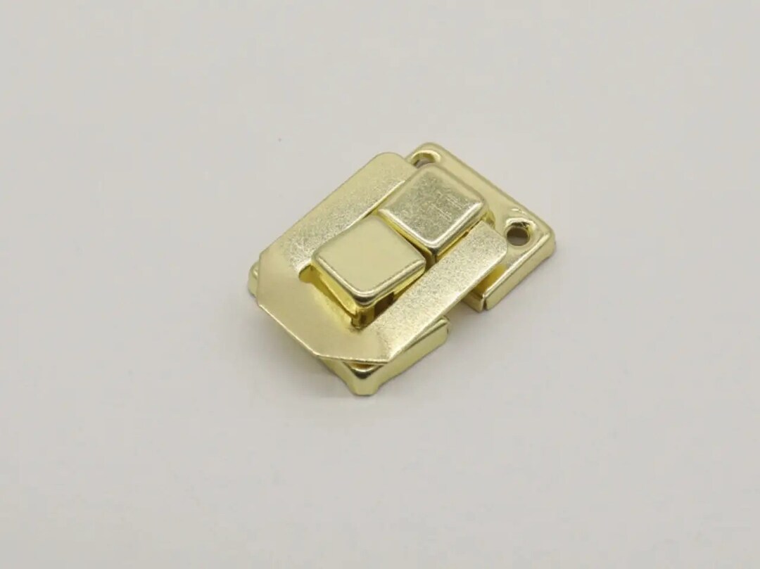 Gold Lock, Decorative Latch for Box, Box Fastener, Furniture Buckle ...