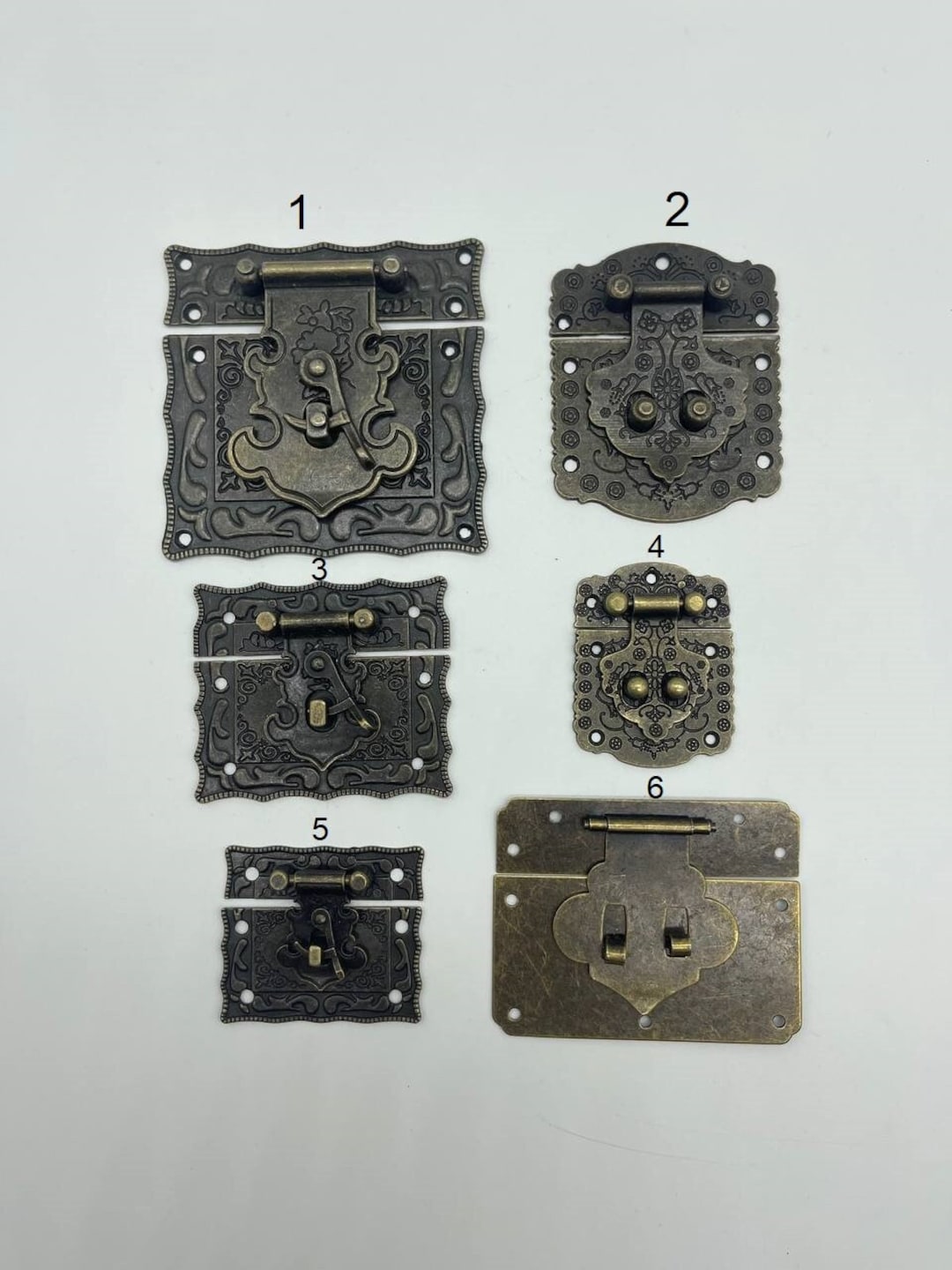 Metal Latch for Boxes, Chest Hardware, Decorative Latch for Box ...