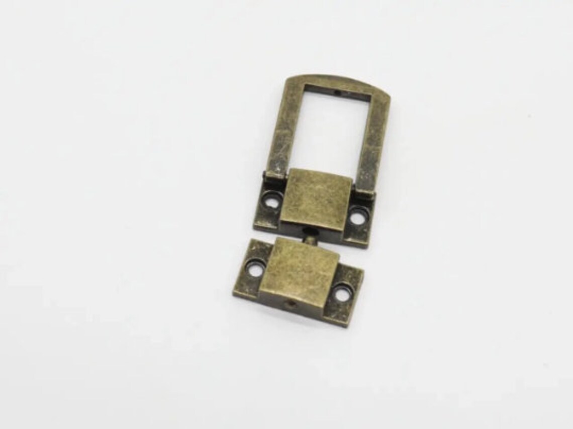 Gold Brass Suitcase Box Hinge for Wooden Boxes Miniature - Etsy