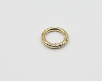 24k Gold Plated Key Chain, Split Key Chain Rings, Key Chain and ...