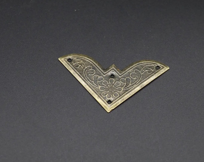 Book Metal Corner Guards, Metal Book Covers, Table Corners, Decorative ...