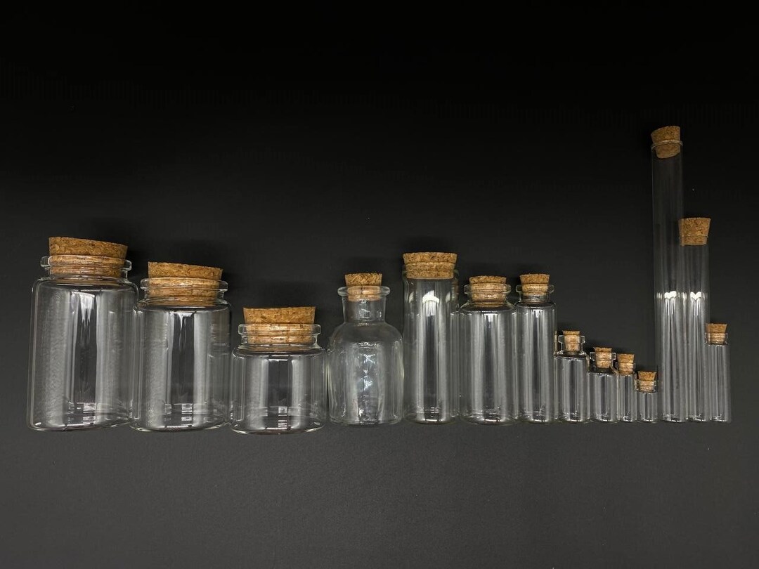 Empty Glass Bottles, Christmas Gift, Small Craft Jar Wholesale, Mini ...