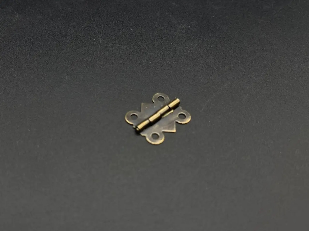Small Box Hinges, Jewelry Box Hinge, Mini Metal Hinge, Bronze Hinges ...