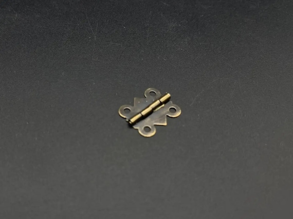 Small Box Hinges Jewelry Box Hinge Mini Metal Hinge Bronze - Etsy