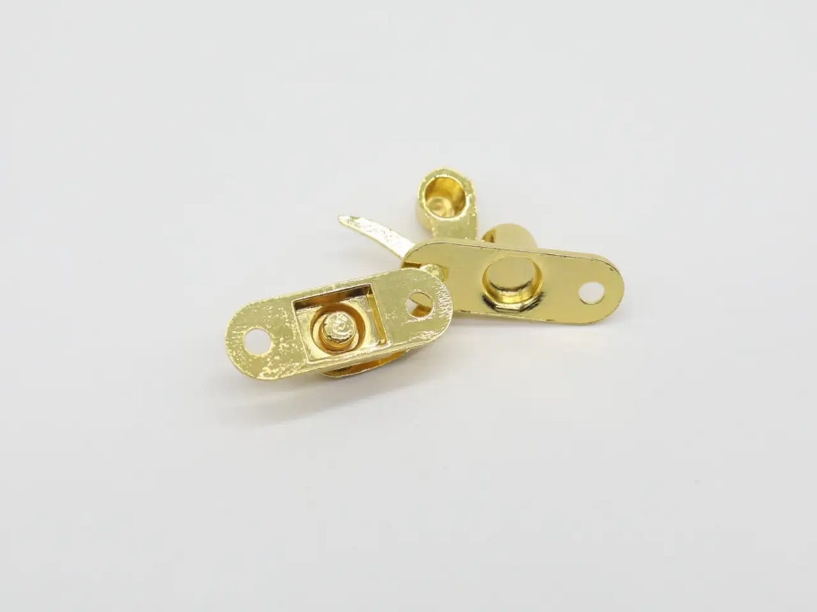 Small Lock for Box, Furniture Latch, Latch Hook Kits for Boxes, Vintage ...