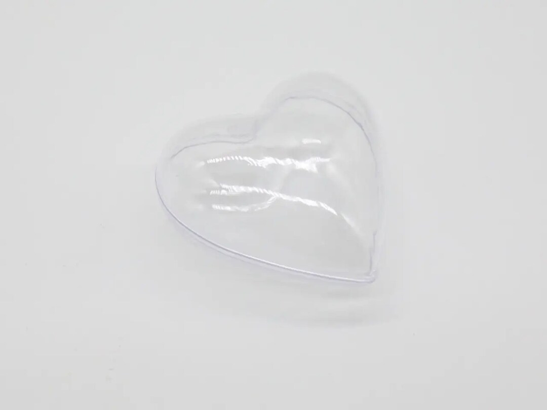 Clear Acrylic Heart Keychain Blanks Unique Plexiglass - Etsy
