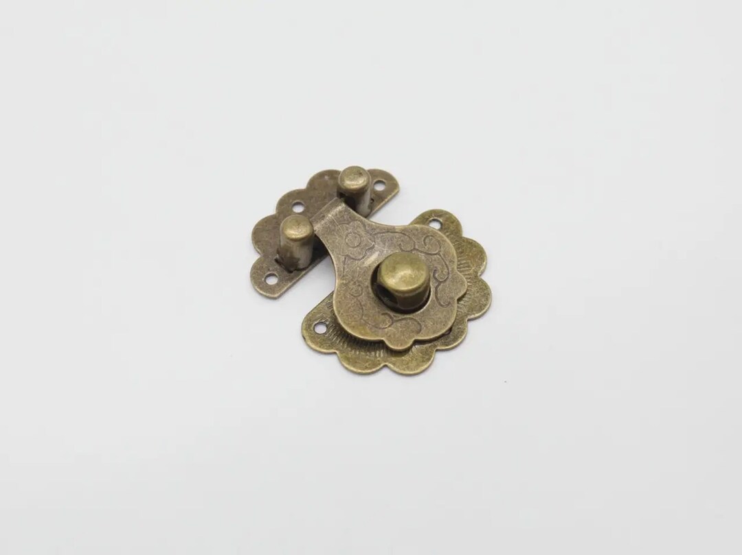 Decorative Latch for Box, Decoupage Lock, Furniture Buckle, Fastener ...