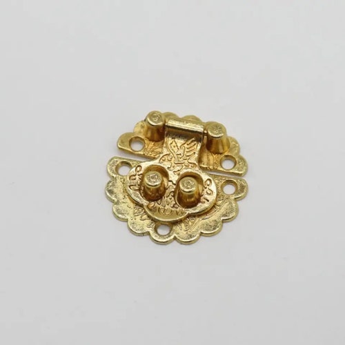 Small Box Hardware Lock Antique Fastener Decorative Latch - Etsy