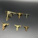 Book Metal Corner Guards Set of 10, Metal Book Covers, Table Corners ...