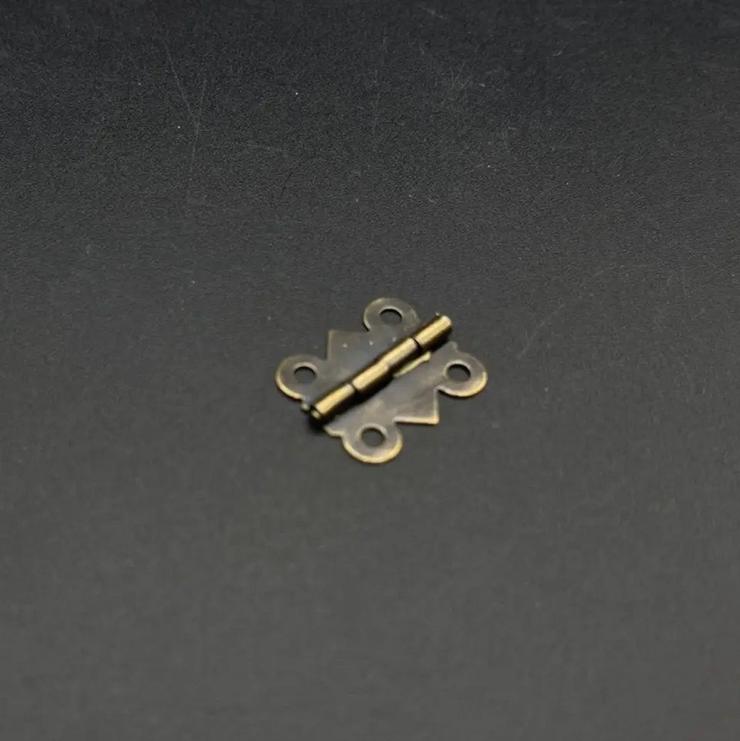 Set of 25: Small Jewelry Hinges, Butterfly Hinges, Furniture Hardware ...