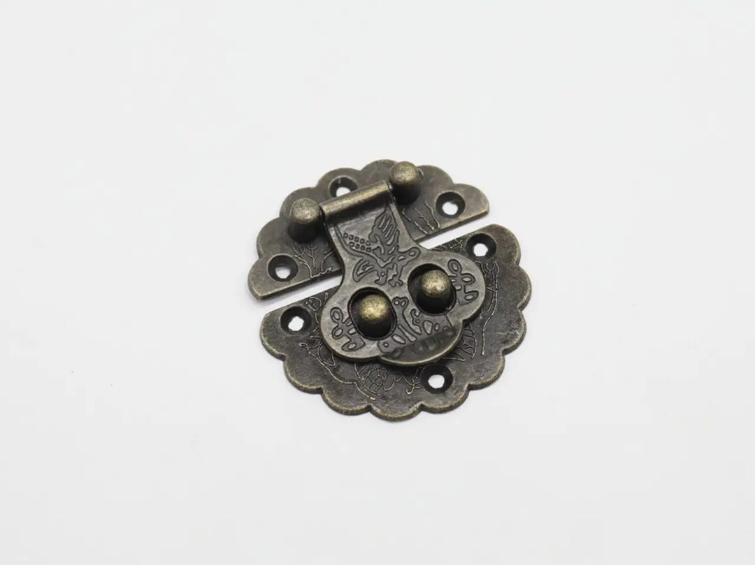 Decoupage Locks, Decorative Latch for Box, Box Fastener, Furniture ...