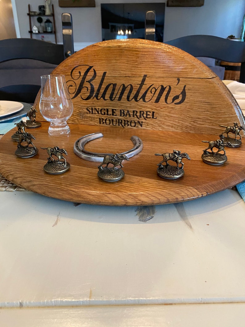 Blantons Bourbon Bottle Stopper Display Authentic Bourbon | Etsy