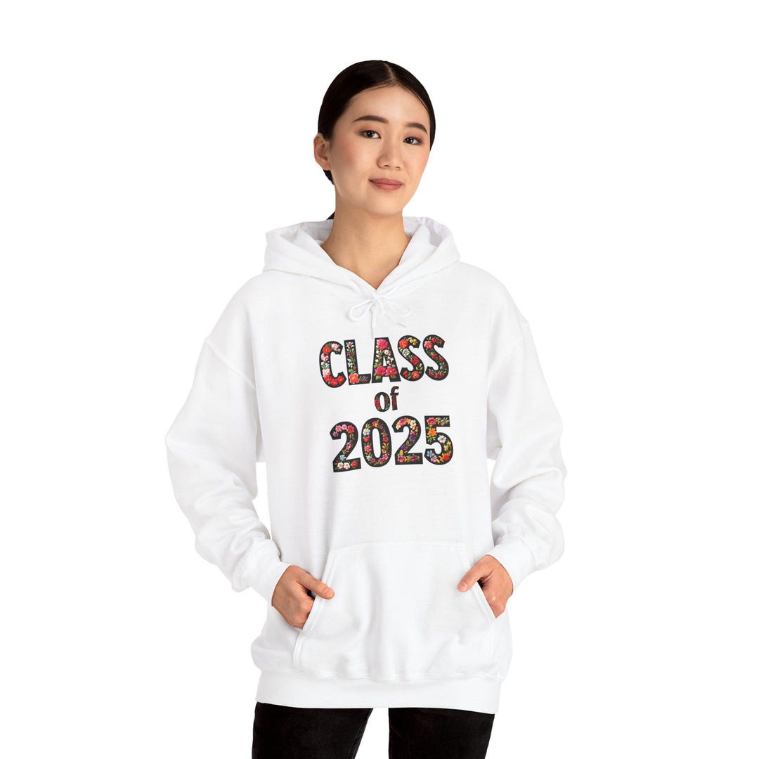 Class of 2025 Graduation Hooded Sweatshirt, High School Senior Gift ...