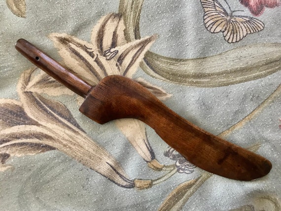Antique Knitting Sheath English Treen Goose Wing Stick 19th - Etsy UK