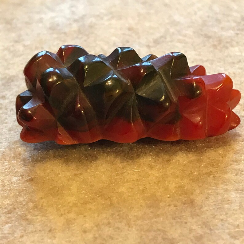 Vintage End of Day Bakelite Pinecone Dress Clip - Etsy