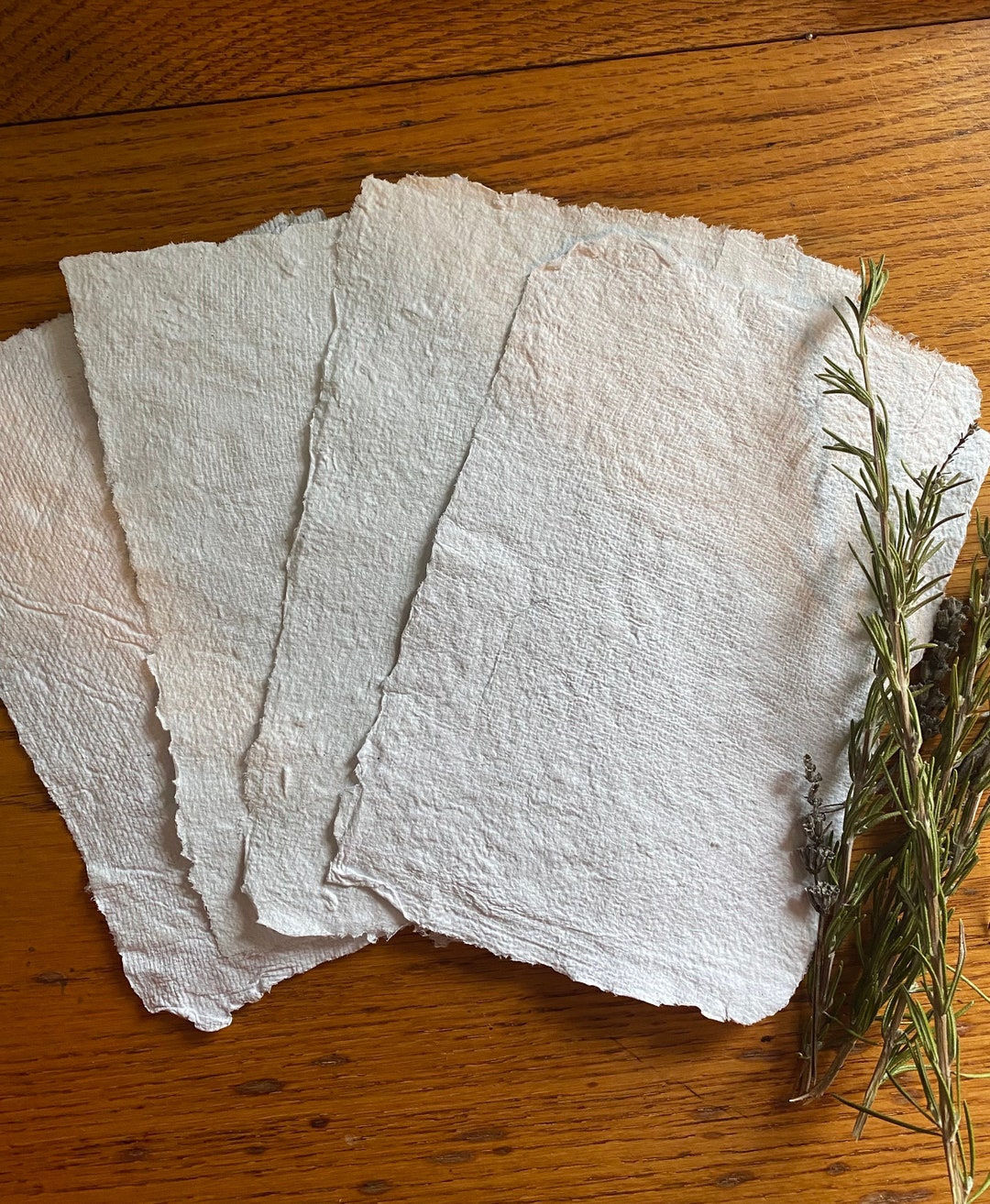 Beautiful Recycled Handmade Paper-great for Cards-gifts- Packs of 4 - Etsy
