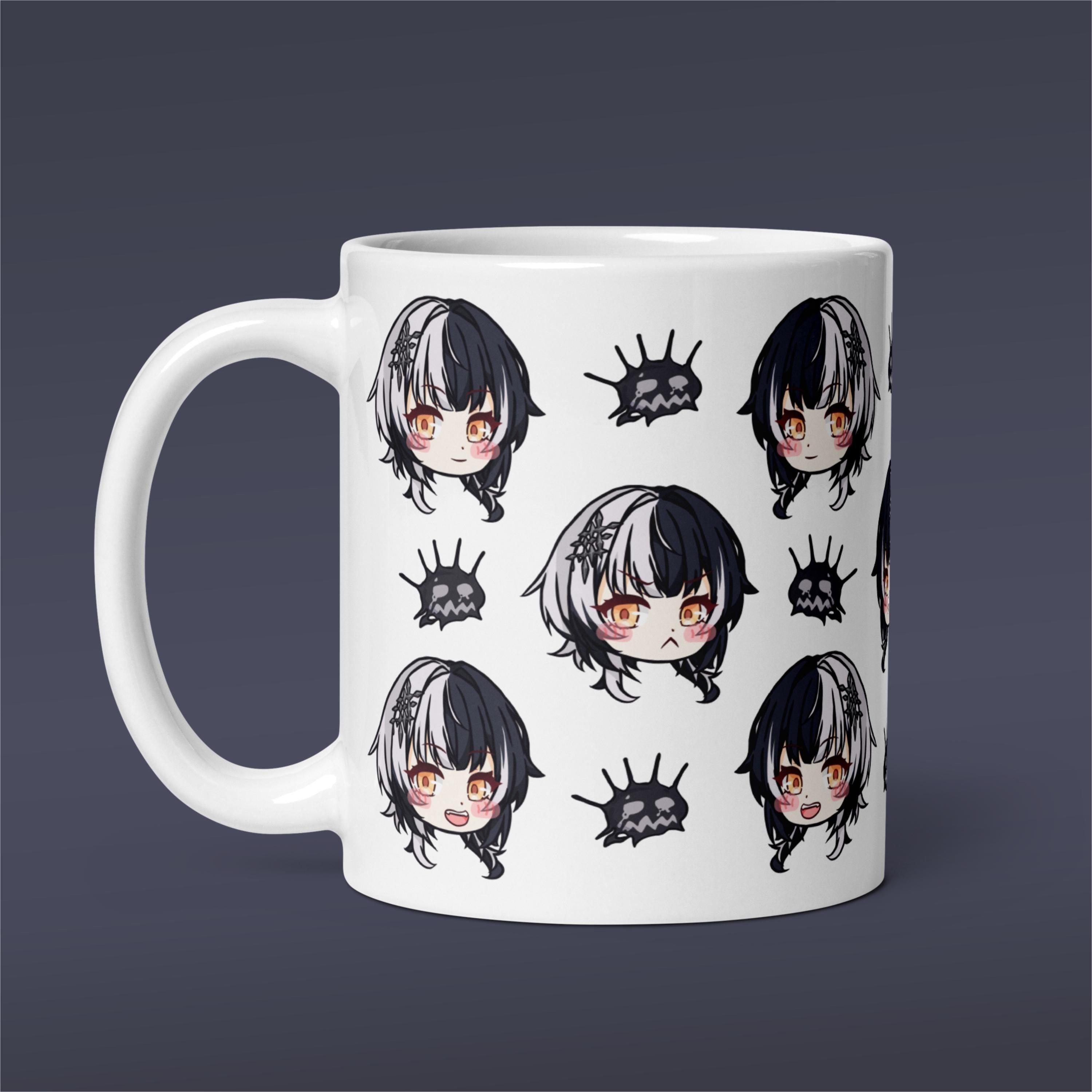 Chibi Shiori Novella Anime Mug, Kawaii Hololive English Advent, Cute ...