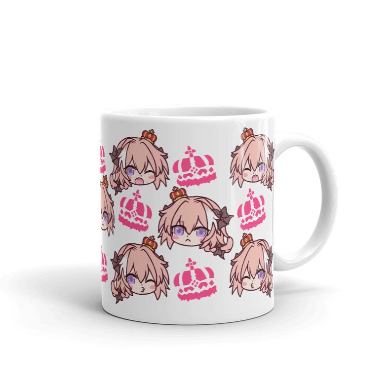 Chibi Astolfo Anime Mug, Kawaii Mug, Trap Femboy Gift, Gacha Game ...