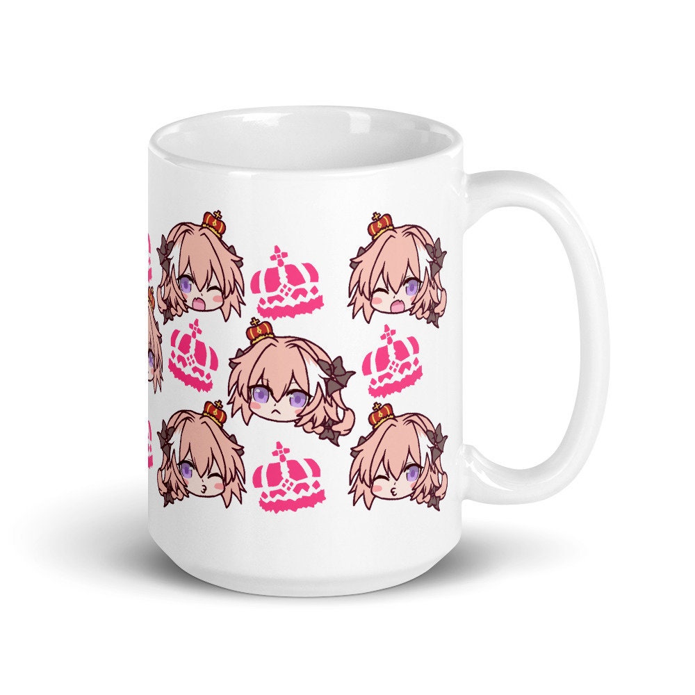 Chibi Astolfo Mug, Kawaii Mug, Trap Femboy Gift, Gacha Game, Anime Fate ...