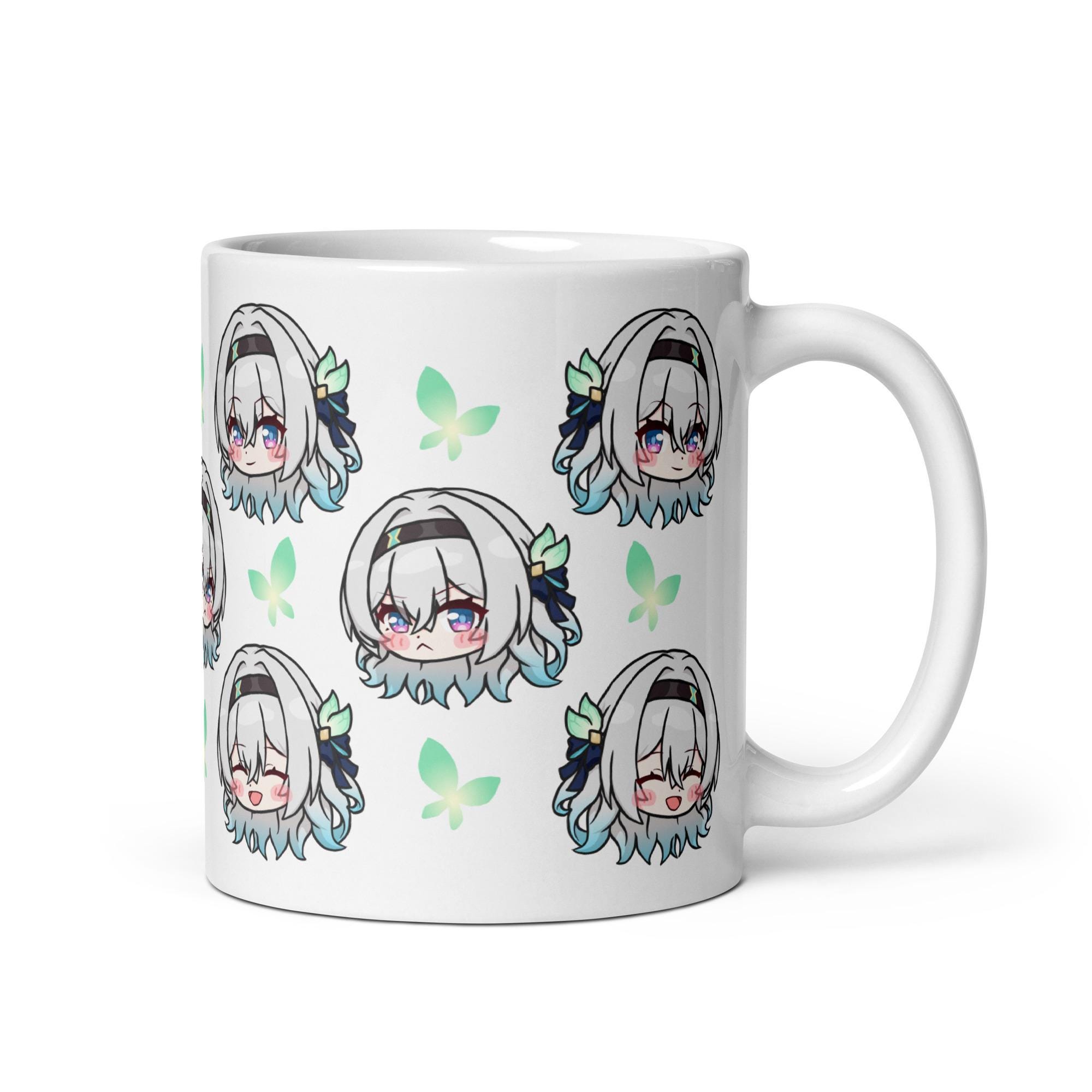 Kawaii Firefly Mug, Chibi Honkai Star Rail Waifu, Cute Trailblazer Gift ...
