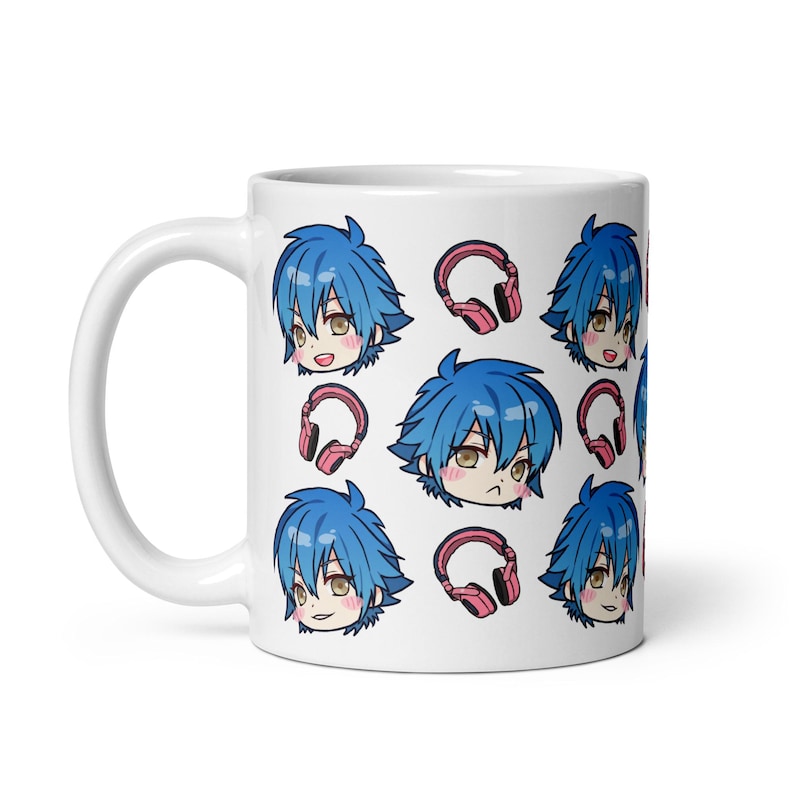 Cute Aoba Seragaki Anime Mug, Chibi Dramatical Murder Gift, Kawaii Dmmd ...