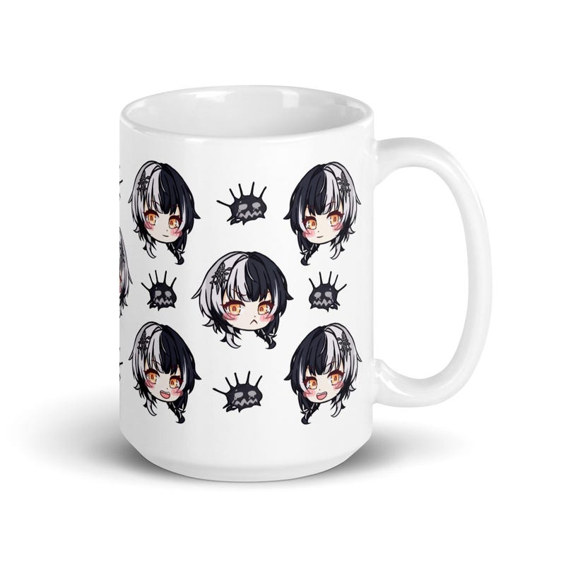 Chibi Shiori Novella Anime Mug, Kawaii Hololive English Advent, Cute ...