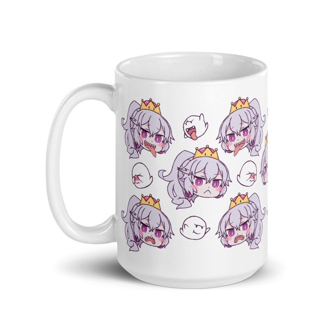 Chibi Princess Booette Boosette Mug Kawaii Cute Boo Gift | Etsy