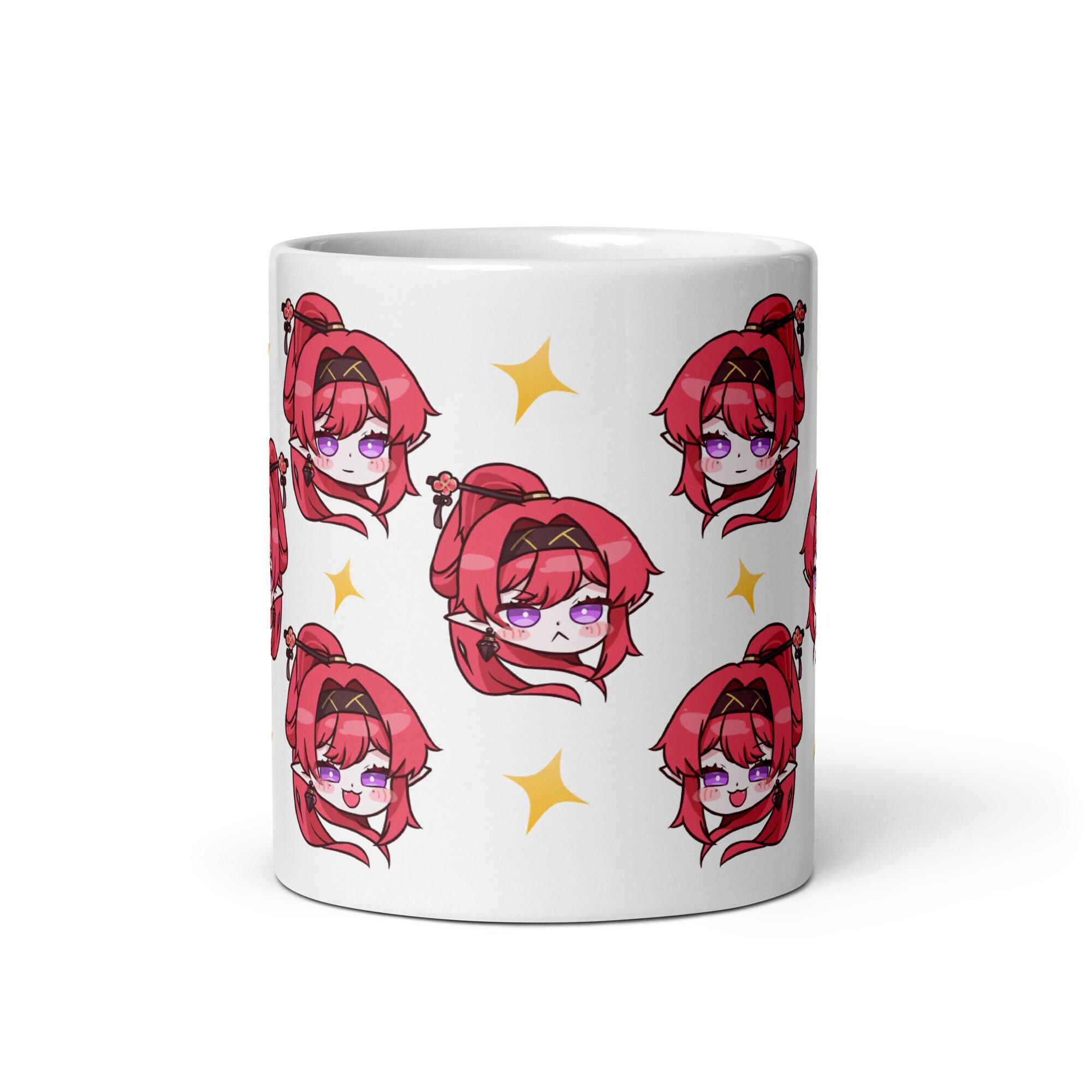 Chibi Yinlin Anime Mug, Kawaii Wuwa Gift, Cute Wuthering Waves Waifu ...