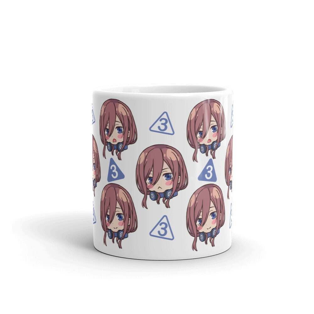 Chibi Miku Anime Mug, Kawaii Waifu, Cute Miku Manga Gift, Otaku Weebs ...