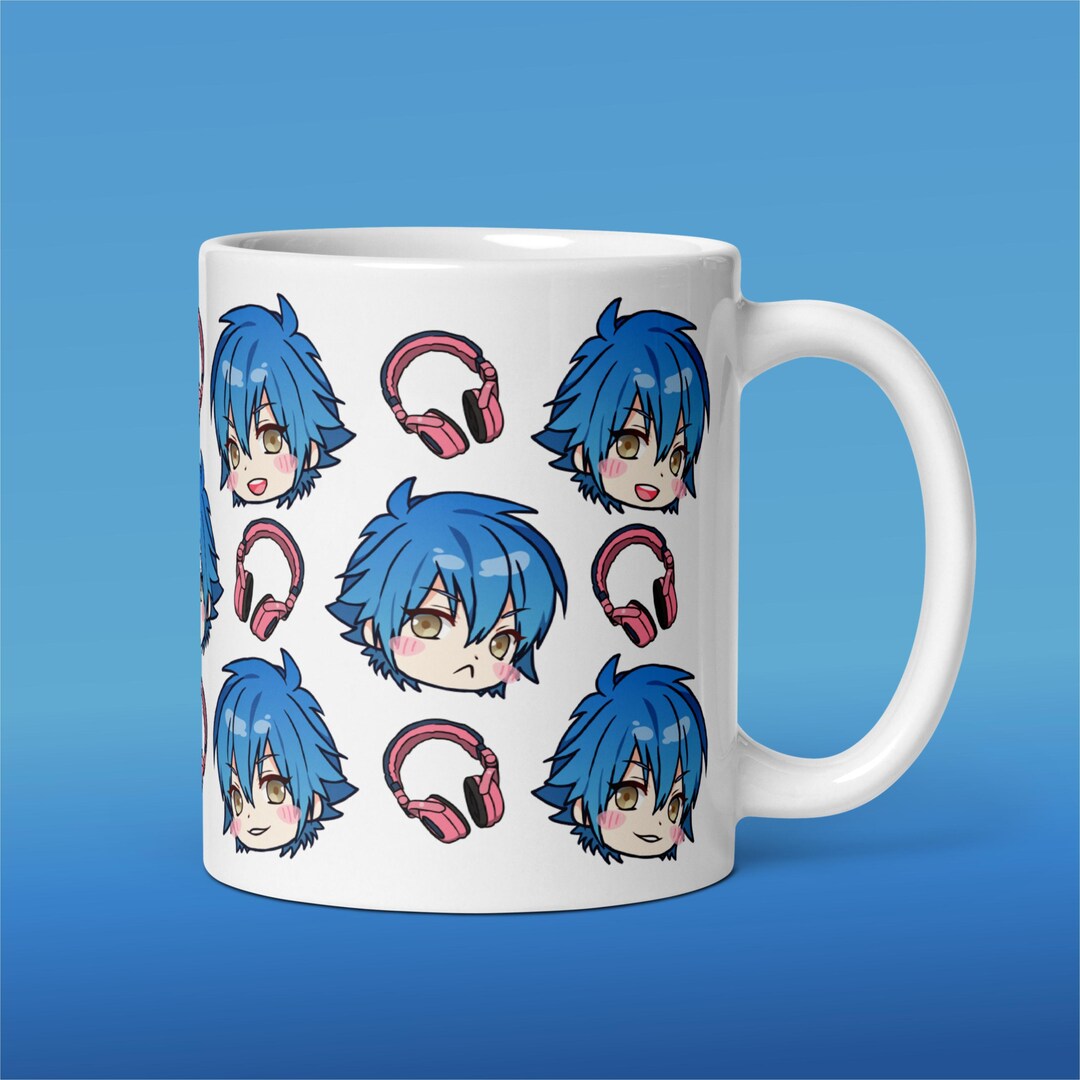 Cute Aoba Seragaki Anime Mug, Chibi Dramatical Murder Gift, Kawaii Dmmd ...