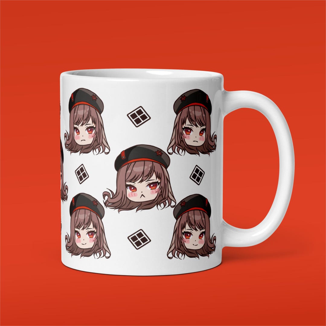 Kawaii Rapi Mug, Chibi Nikke Goddess of Victory, Cute Gaming Waifu ...