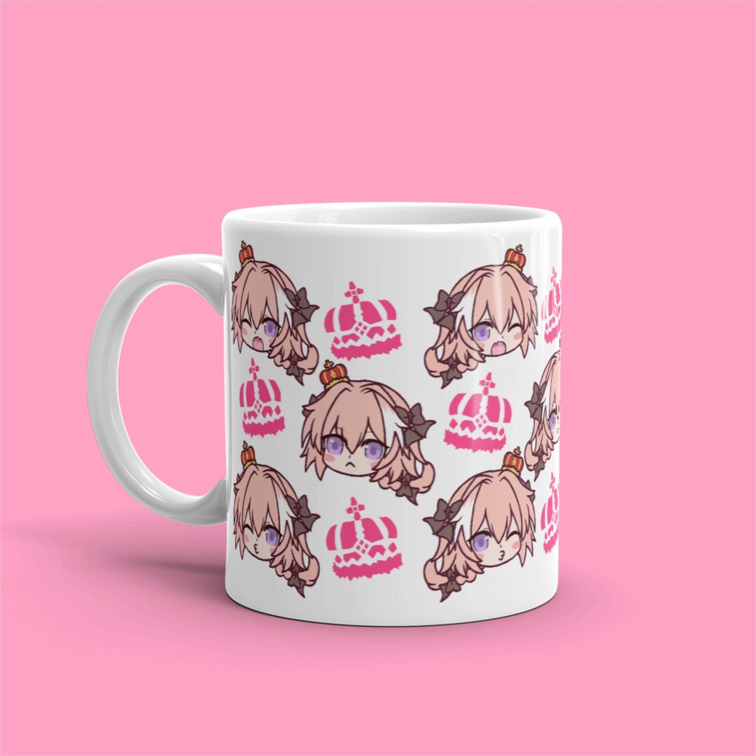Chibi Astolfo Mug, Kawaii Mug, Trap Femboy Gift, Gacha Game, Anime Fate ...