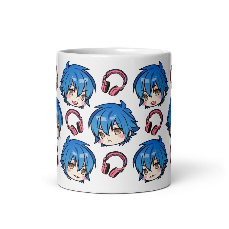 Cute Aoba Seragaki Anime Mug, Chibi Dramatical Murder Gift, Kawaii Dmmd ...