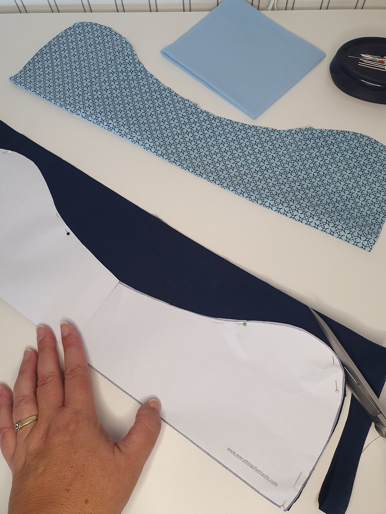 Neck Bone Pillow PDF Pattern Reading Pillow to Sew Printable DIY Sewing ...