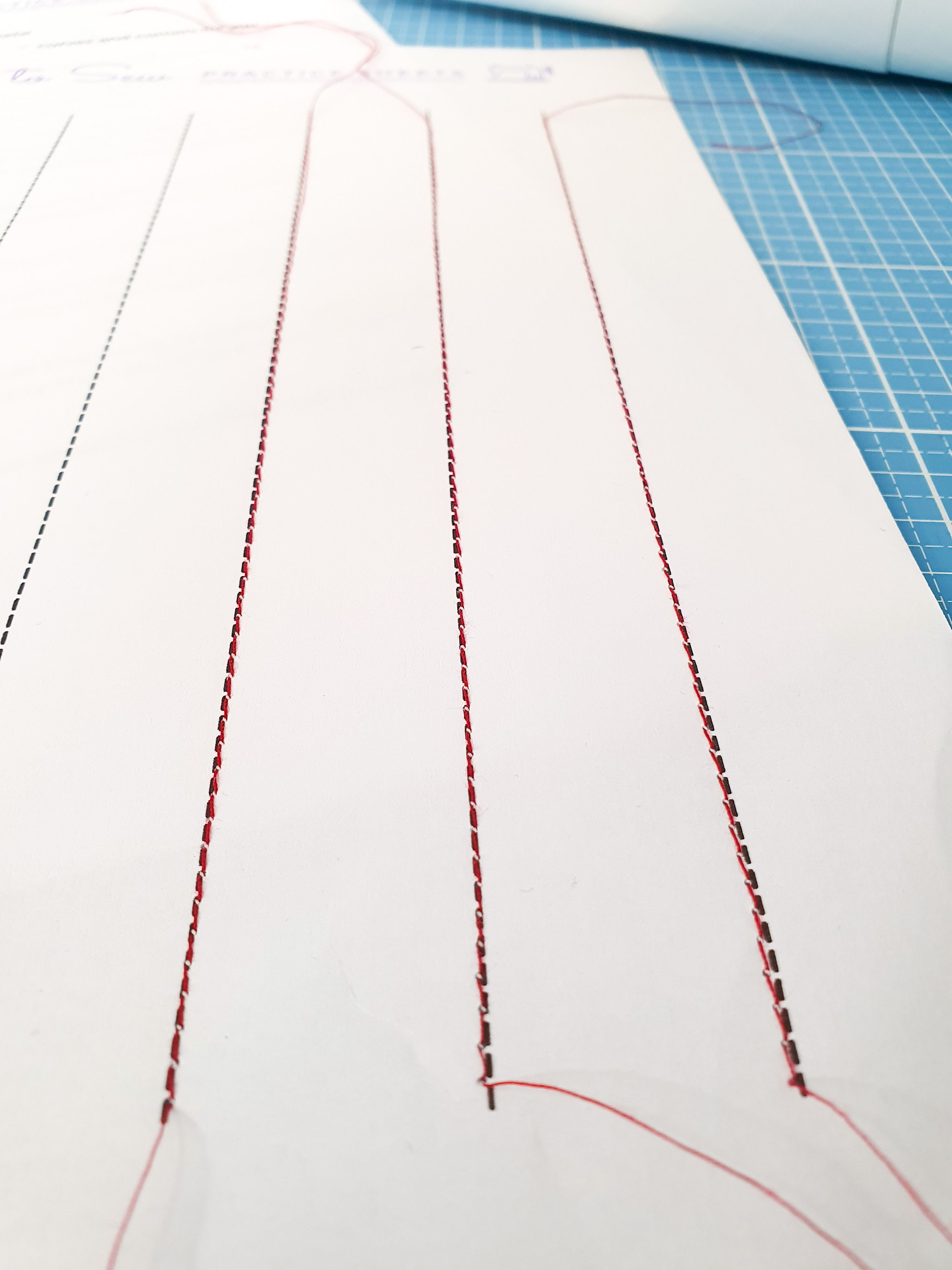 Learn to Sew Practice Sheets Printable Sewing Practice - Etsy Canada