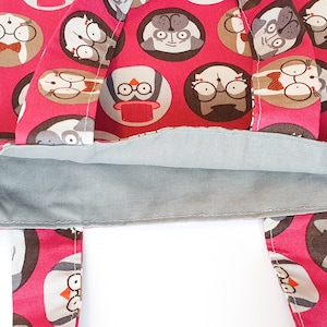 Easy Tote Bag PDF Sewing Project | Kids Book Bag Sewing Instructions ...